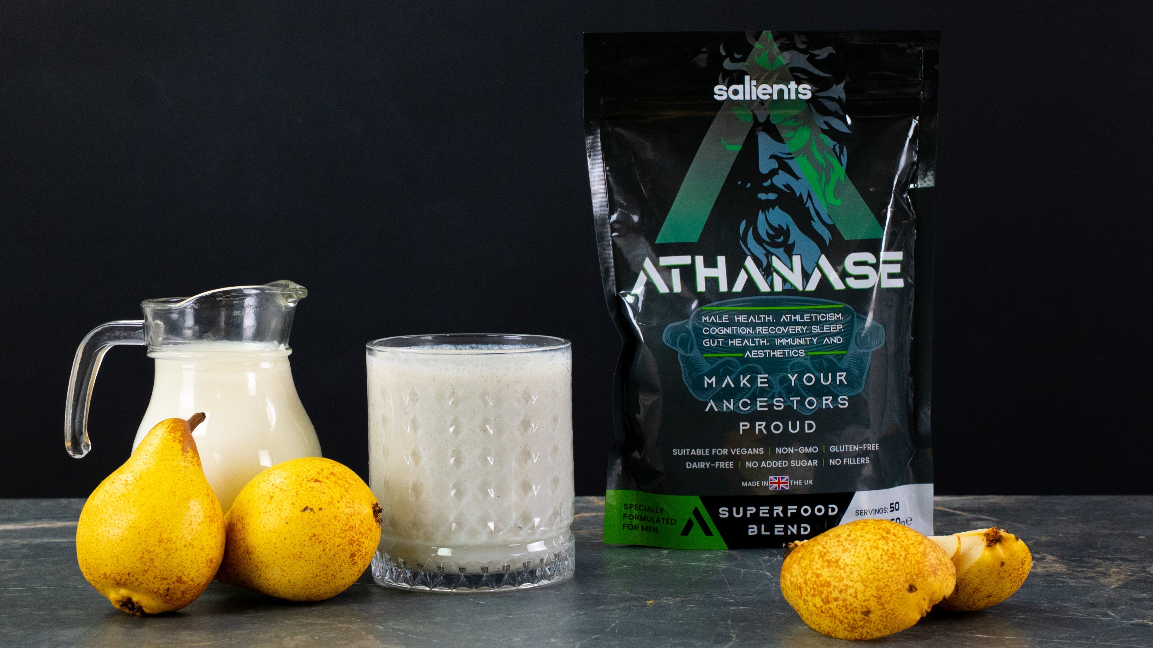 Pear & Lemon Creamy Smoothie - SALIENTS