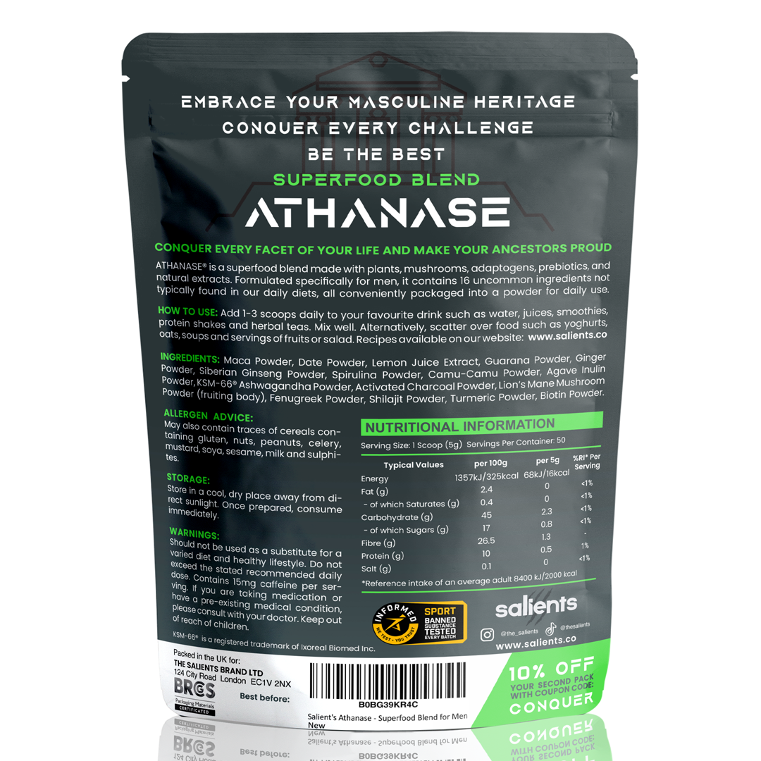 ATHANASE® - The World's First Superfood For Men - SALIENTS®