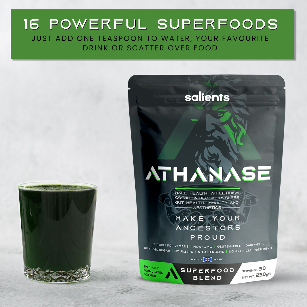 ATHANASE® - The World's First Superfood For Men - SALIENTS®