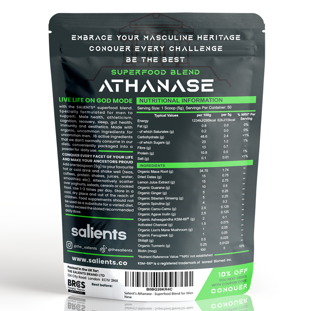 ATHANASE® - The World's First Superfood For Men - SALIENTS®
